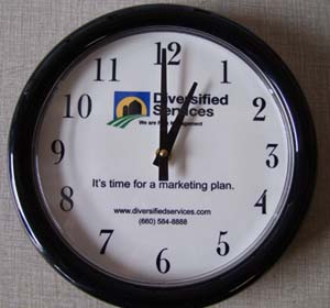 Clocks CUSTOM made with your logo $25.00 each. logo clock, custom logo ...